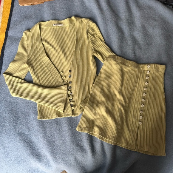 Reformation | Skirts | Reformation Knit Set | Poshmark